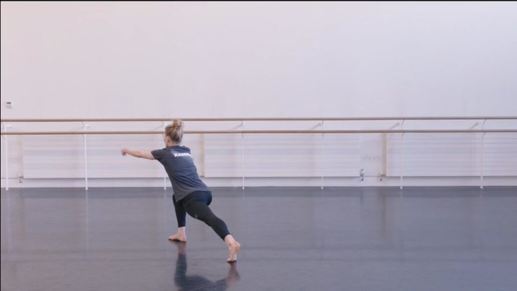 Adage; full speed facing front and back - Rambert Classroom