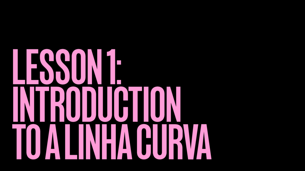 A Linha Curva: Lesson 1 - Rambert Classroom