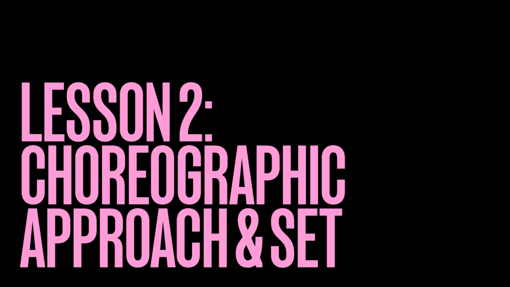 A Linha Curva: Lesson 2 - Rambert Classroom