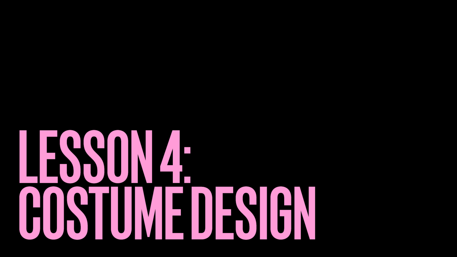 A Linha Curva: Lesson 4 - Rambert Classroom